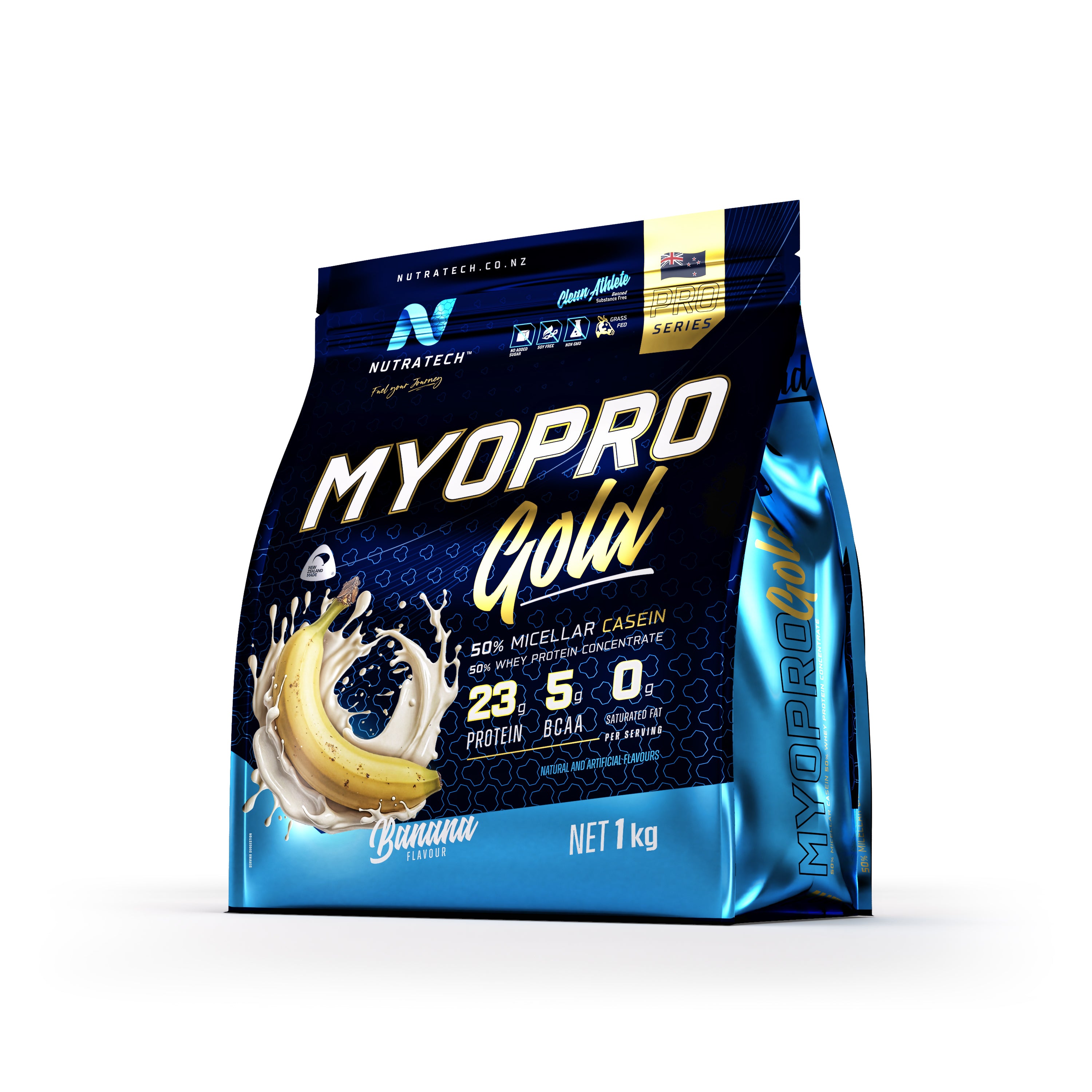 Myopro Gold 1kg | Premium Whey & Casein Protein – Nutratech